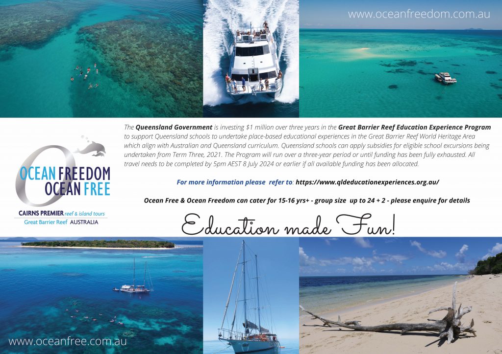Great Barrier Reef Education Experience - Ocean Free